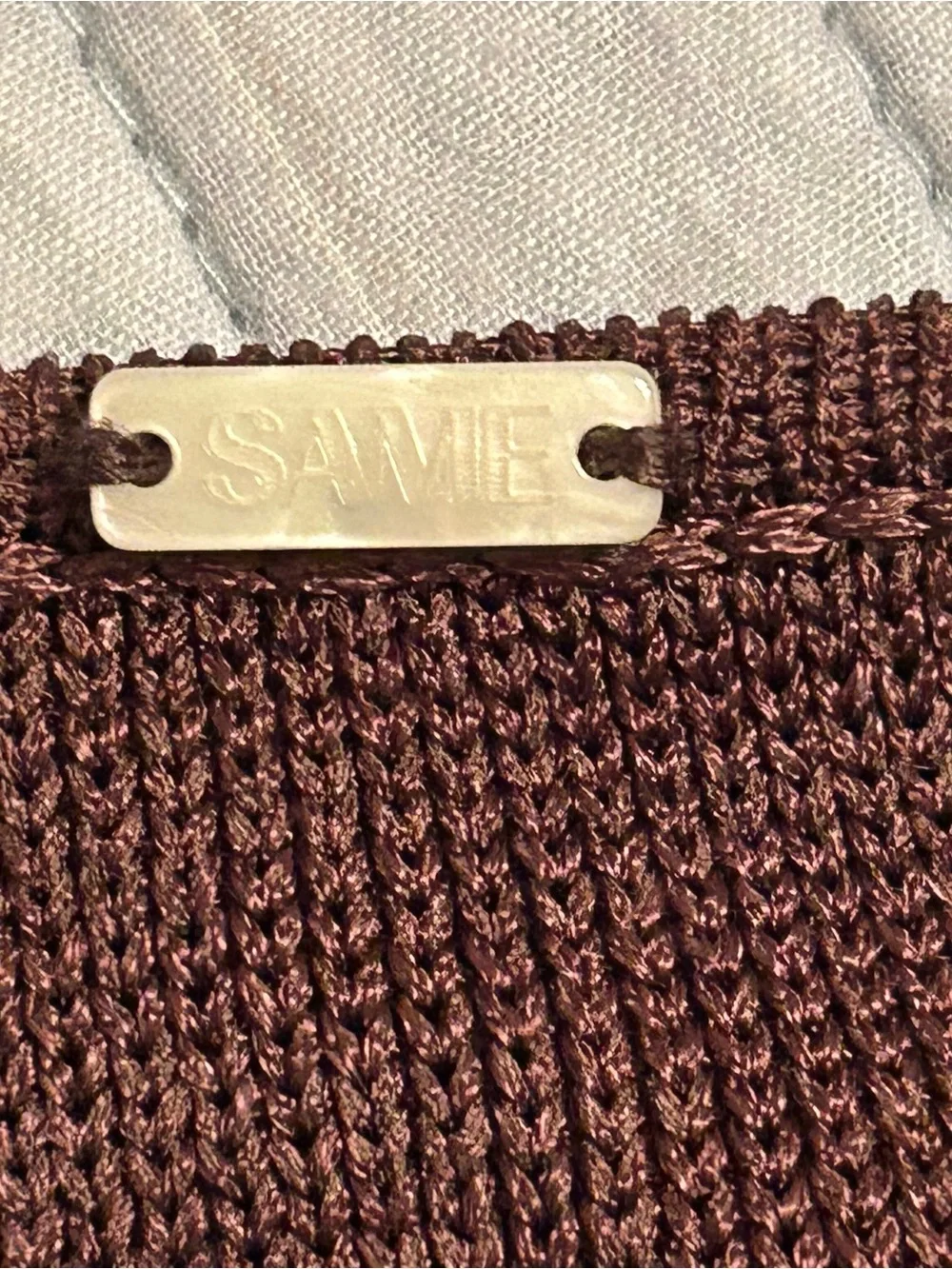 Same | Sweaters | Same Ruffle Hem Sweater Brown | Poshmark